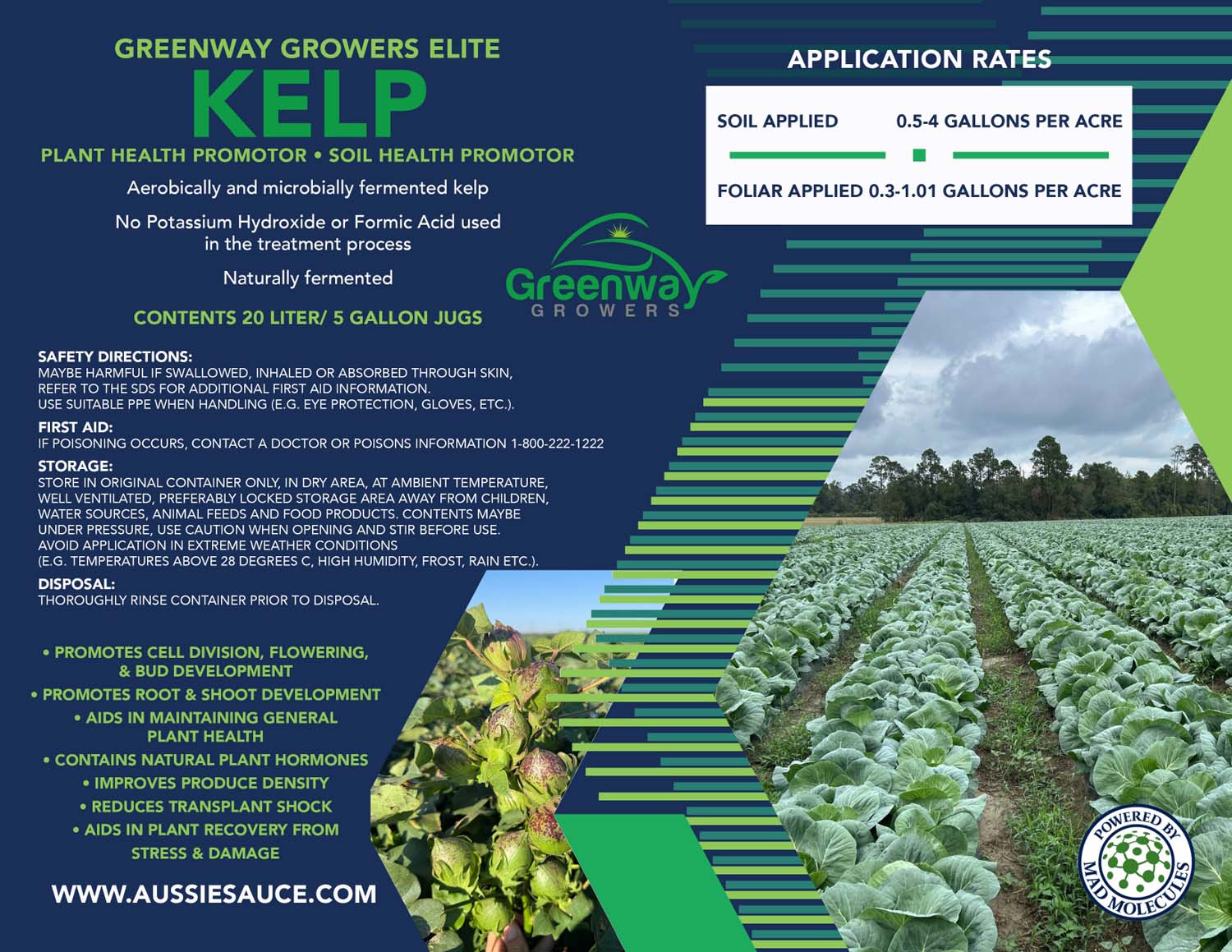 KELP LABEL | Greenway Growers